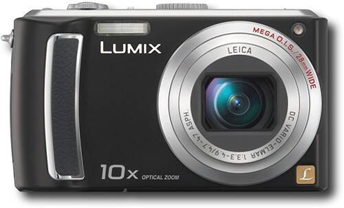 Best Buy: Panasonic Lumix 9.0-Megapixel Digital Camera Black DMC-TZ5K