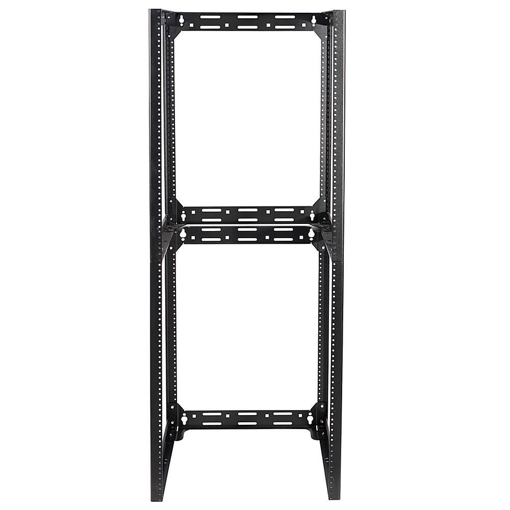Sanus 26" Tall AV Rack 15U Stackable Skeleton Rack Black CFR1615BL ...