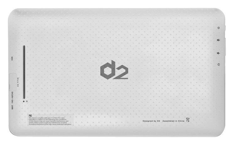 Best Buy: D2 Pad 7 inch Tablet with 4GB Memory White D2-727_WH