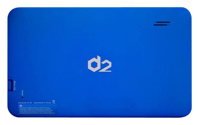 Best Buy: D2 Pad 7 inch Tablet with 4GB Memory Blue D2-712_BL