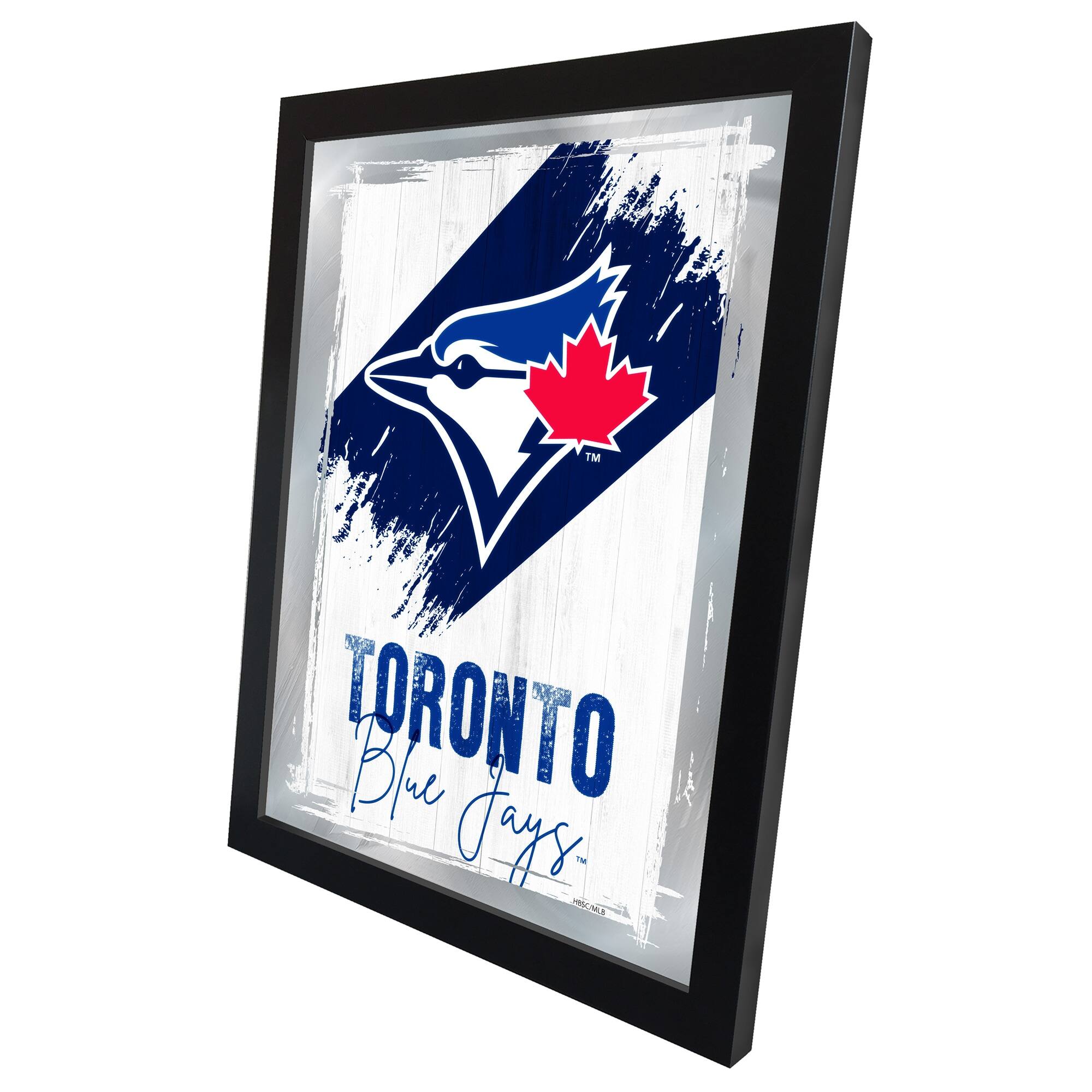Holland Bar Stool Co. Toronto Blue Jays 17 x 22" Wall Mirror Multicolor ...