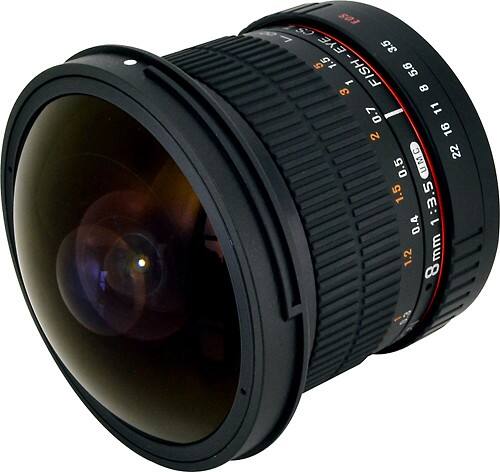 Best Buy: Rokinon 8mm f/3.5 HD Fish-Eye Lens for Select Sony Alpha DSLR ...