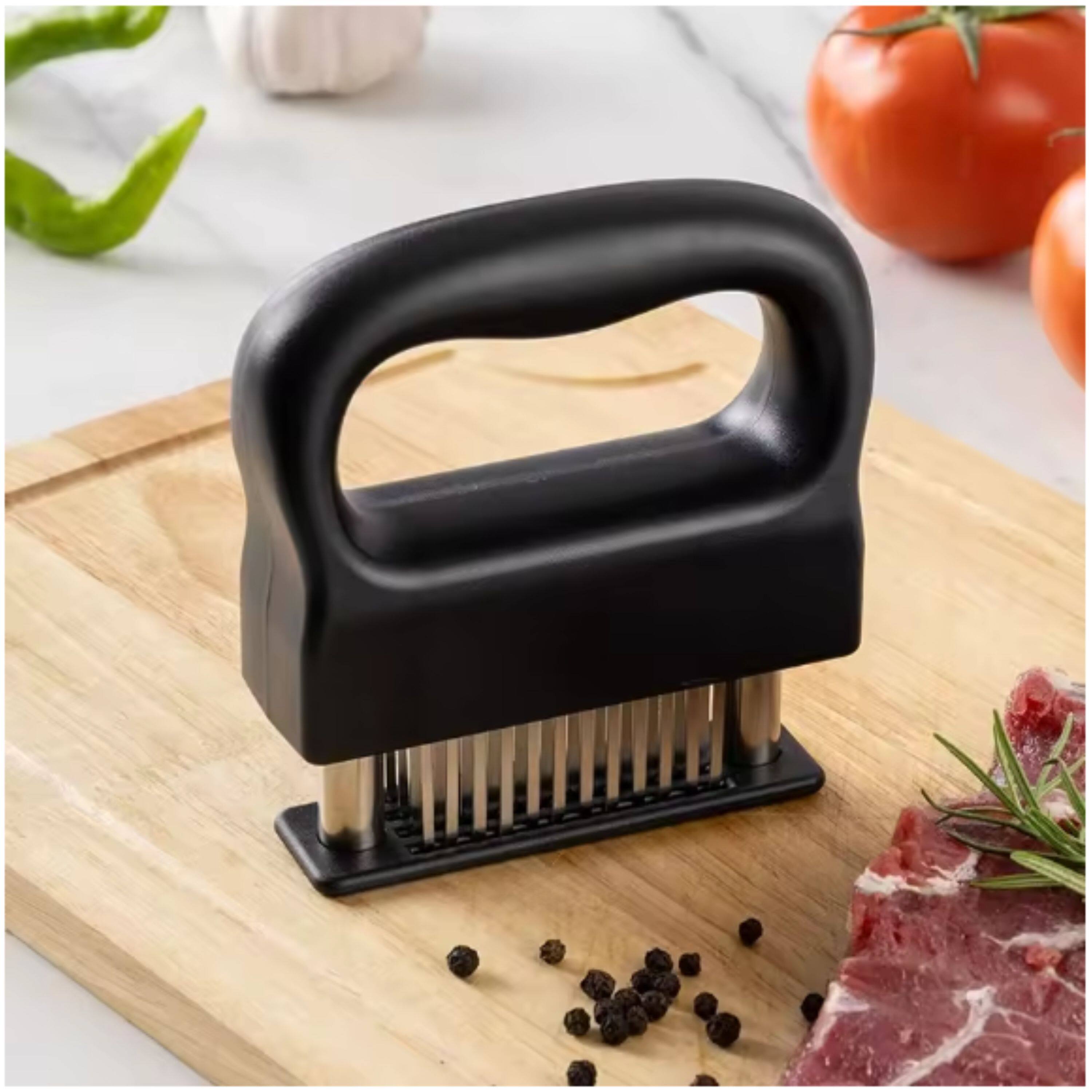 Kitcheniva Stainless Steel Meat Tenderizer for Steaks, Chicken, Pork ...