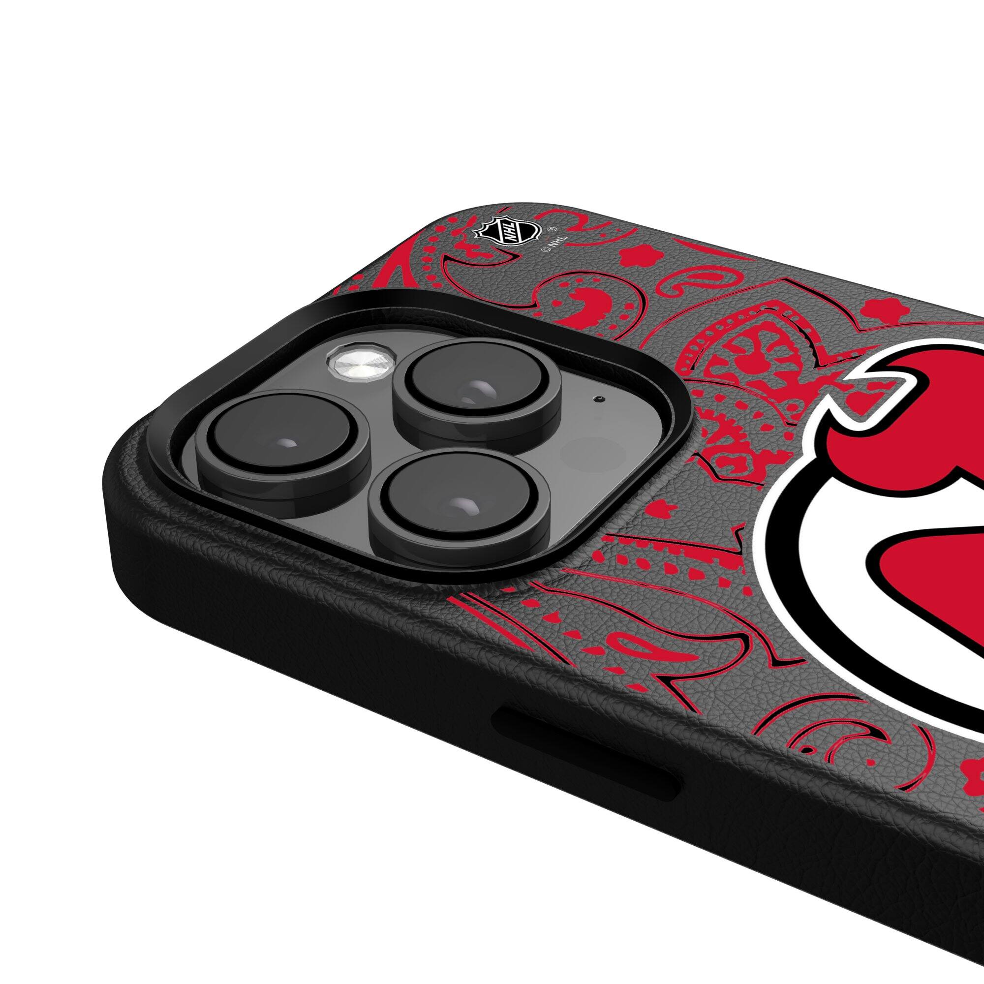 Keyscaper NHL New Jersey Devils Paisley iPhone Magnetic Bump Case 14 ...