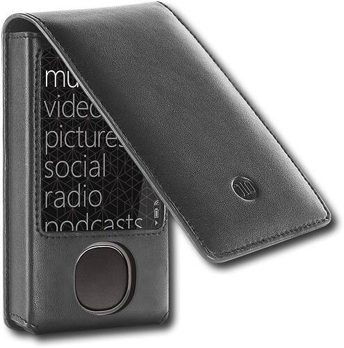 Best Buy: DLO HipCase for 80GB Microsoft Zune MP3 Players Black 005-7631