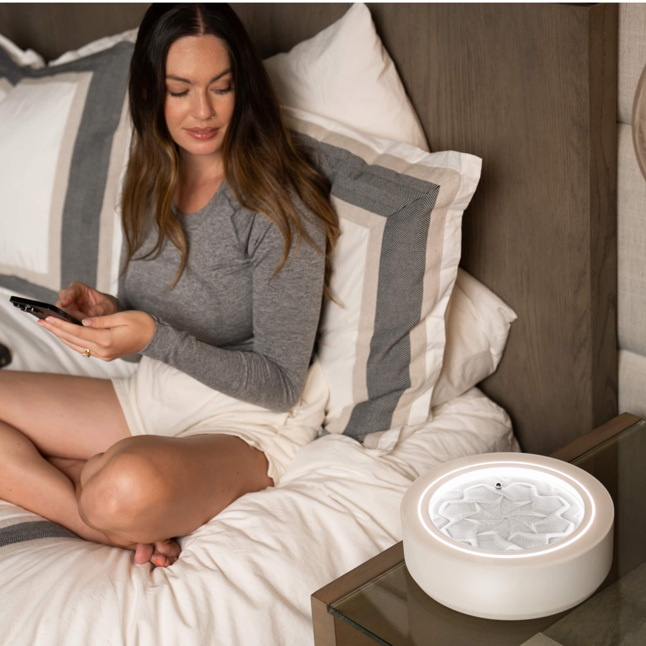 Customer Reviews: Homedics drift Meditation Sand Table 11" Cream ST-200 ...