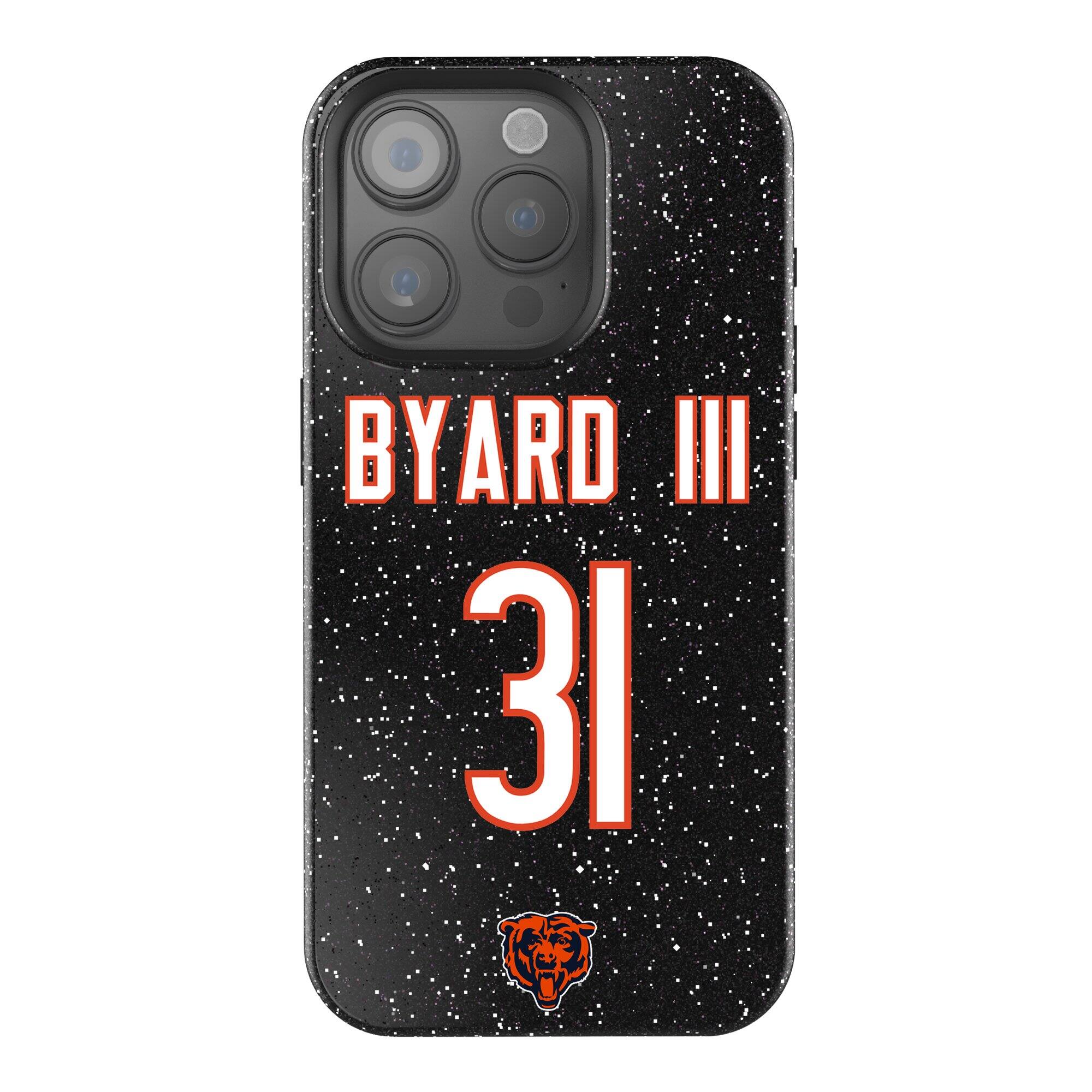 Keyscaper NFL Kevin Byard III Chicago Bears Bling iPhone Case 14 Black ...