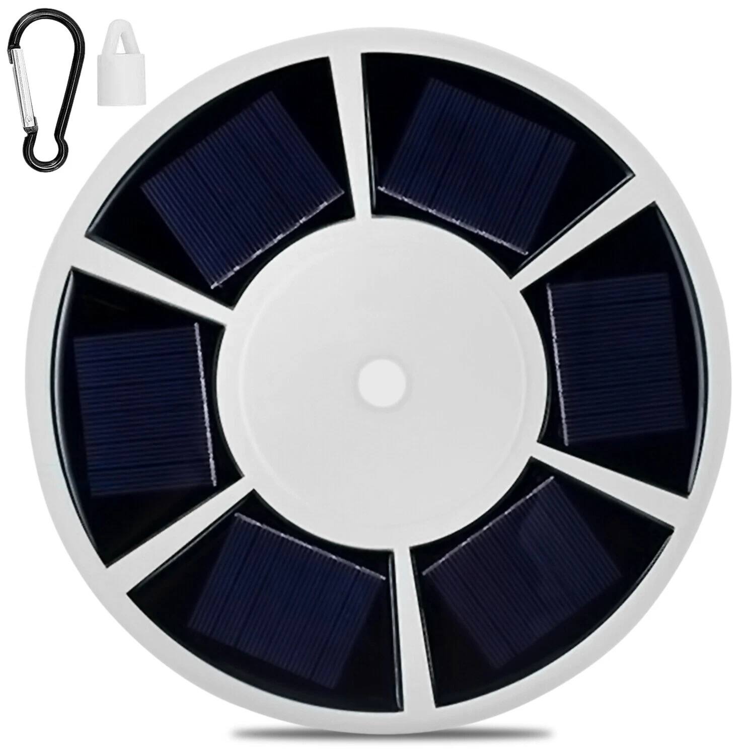 Stock Preferred Solar Powered Flag Pole Light – 26 LED Auto Active ...