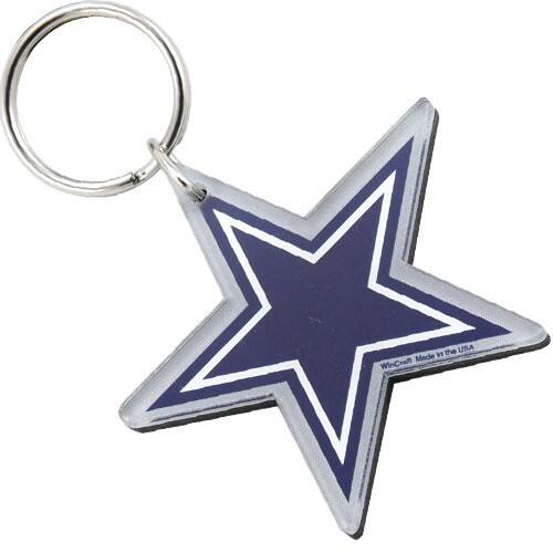 WinCraft Dallas Cowboys Star Logo High Definition Keychain Navy 128169 ...