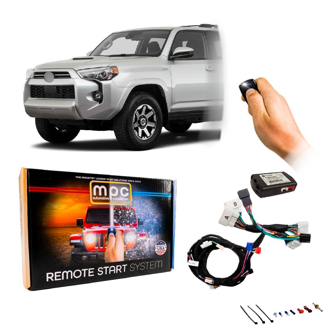 MPC Plug n Play Remote Start For 2020 2021 Toyota 4Runner (2) 1 Button ...