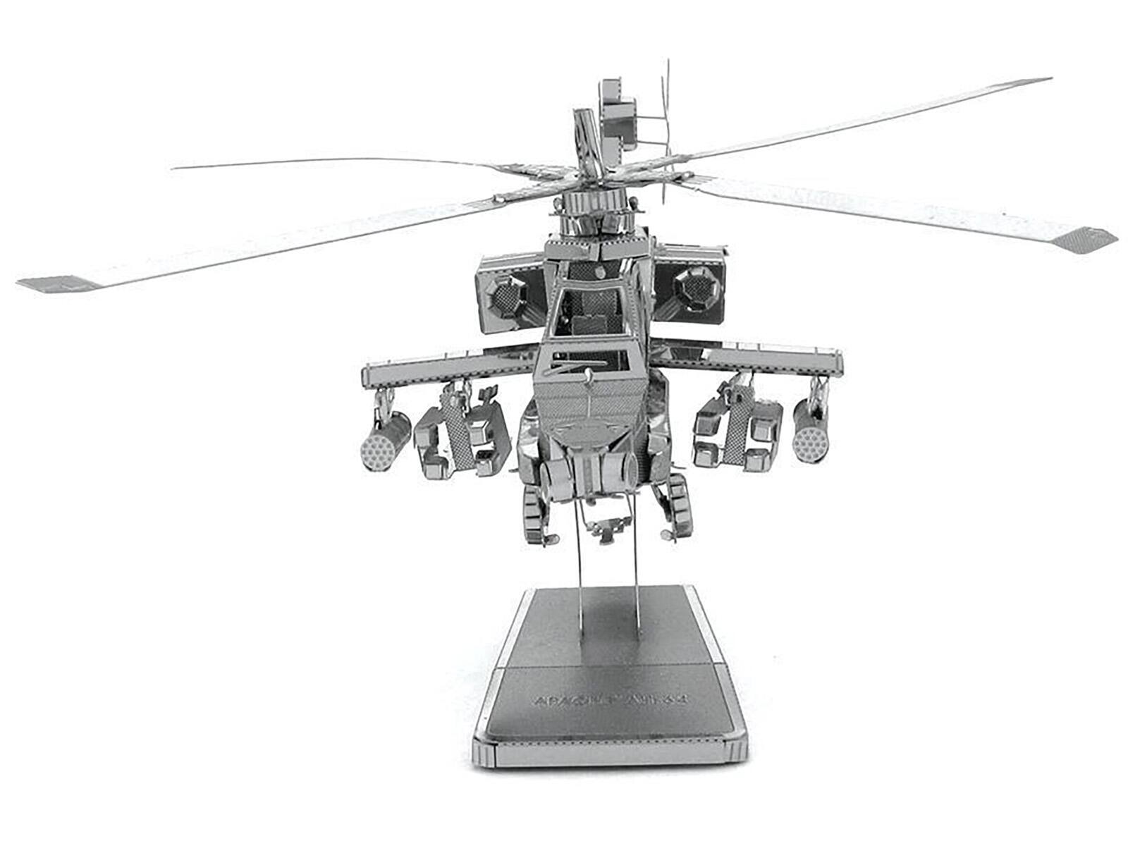 Model Kit Boeing AH 64 Apache Attack Helicopter (Moderate Difficulty ...