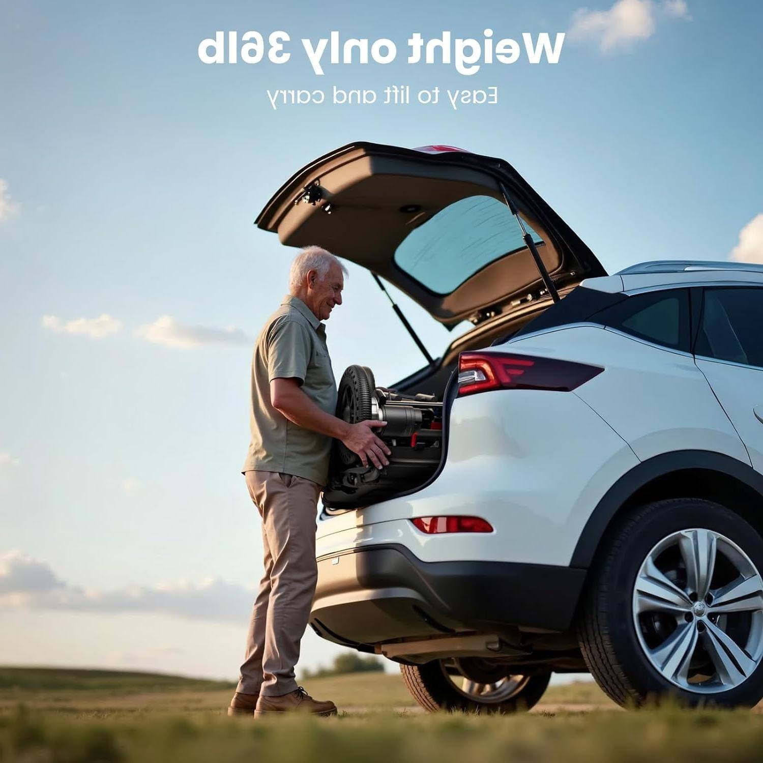 Mirfee Lightweight Foldable Waterproof Circuit Design Electric ...