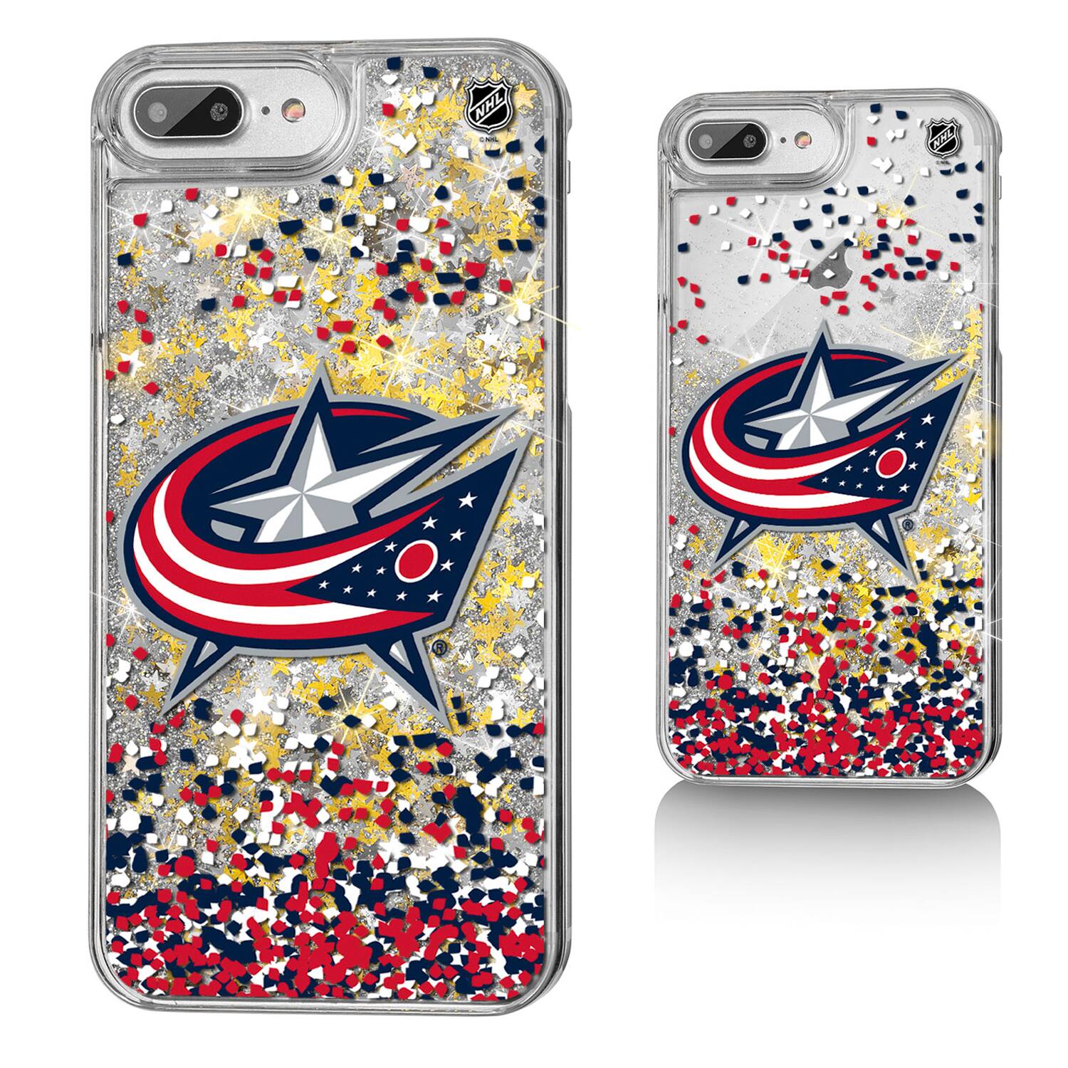Keyscaper NHL Columbus Blue Jackets iPhone Confetti Glitter Case 13 Pro ...
