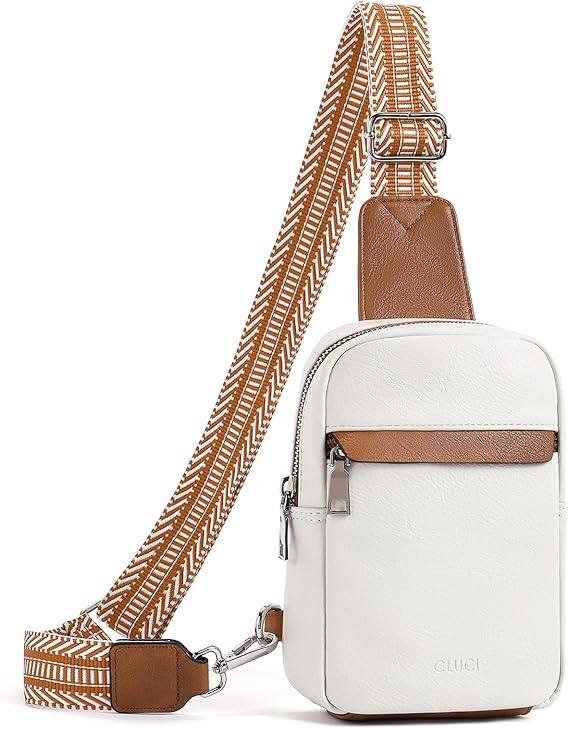 Vulpecula Spade Small Sling Bag for Women Vegan Leather Crossbody Chest ...