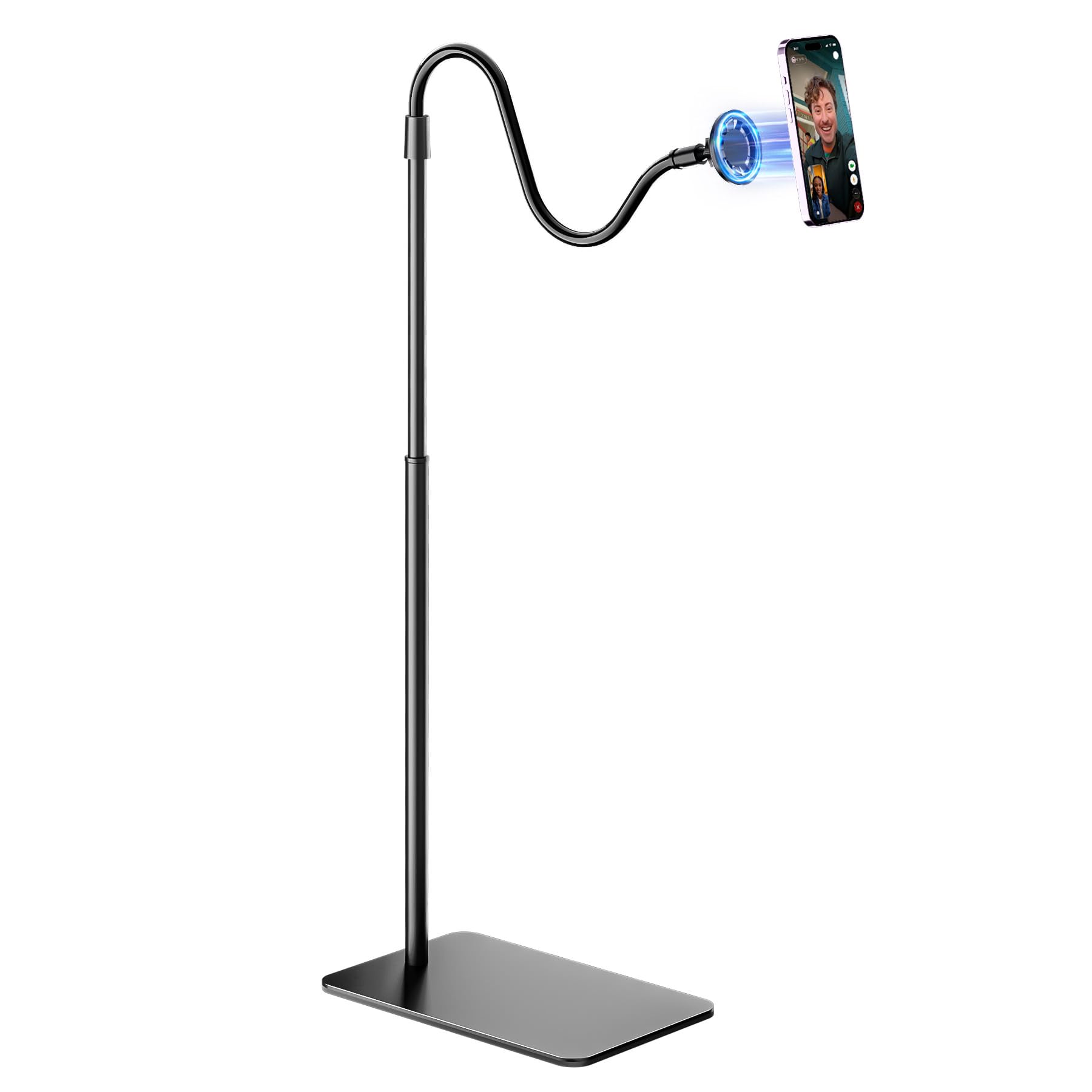 Empire DigiLabs Gooseneck Phone Holder For Bed Laying Down Height ...