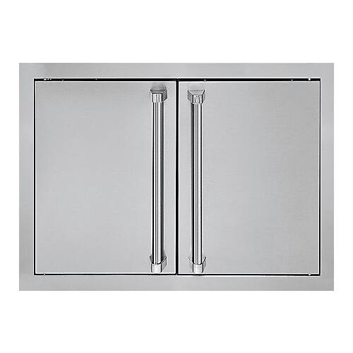 Viking Outdoor Series 28" Access Doors Stainless Steel AD52820SS - Best Buy