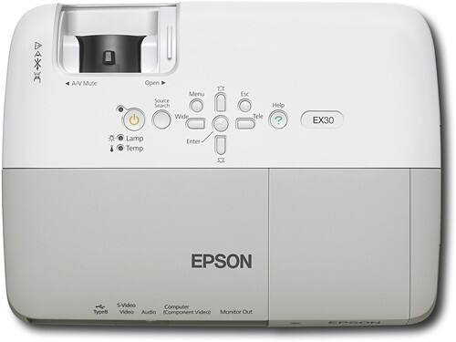 Best Buy: Epson SVGA Multimedia Projector EX30