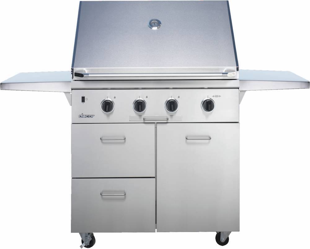 Best Buy: Dacor 20" Single Outdoor Grill Access Door Silver OBAD20