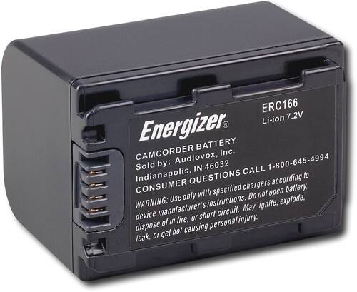 Best Buy: Energizer Rechargeable Digital Camcorder Battery for Select ...