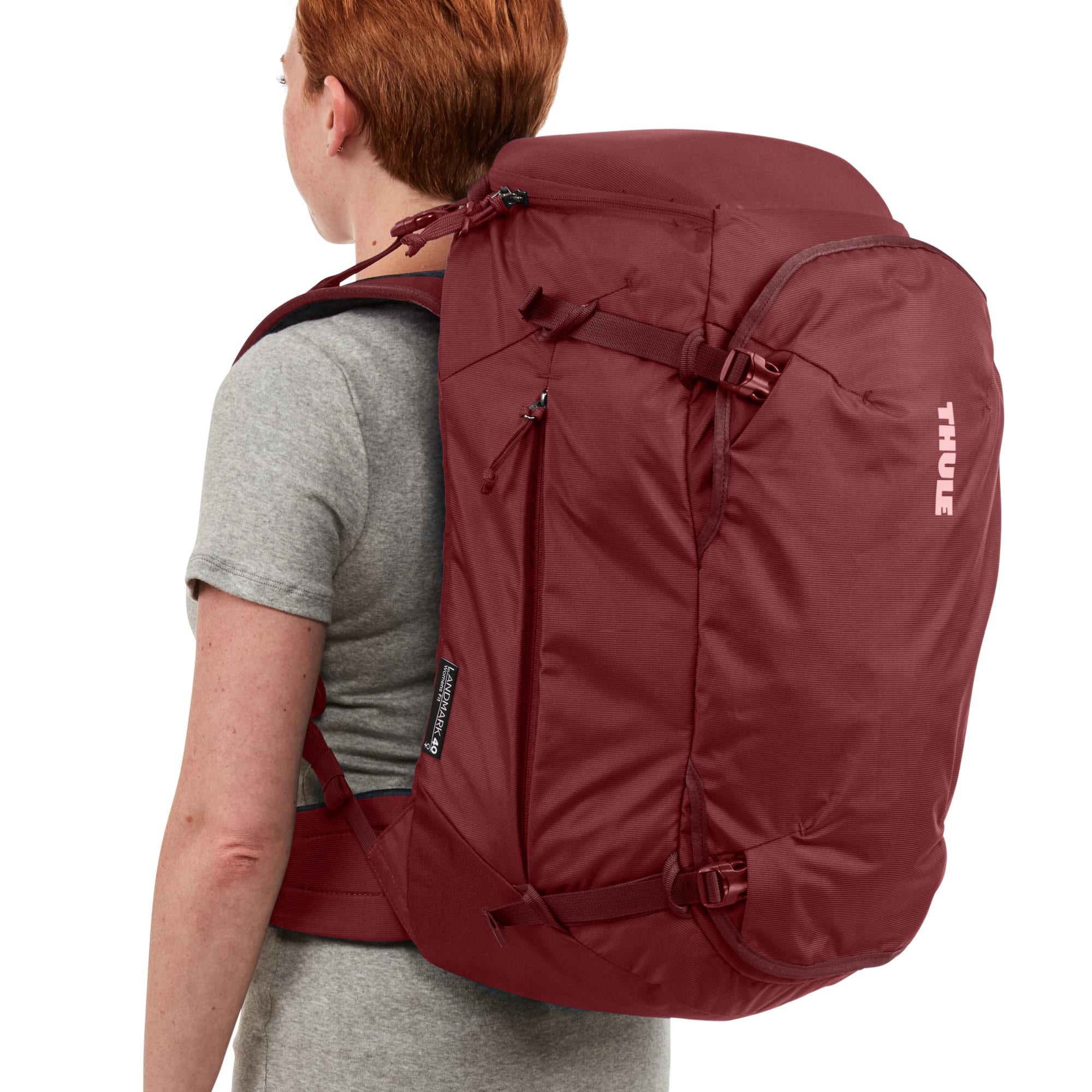 Best Buy: Thule Landmark 40L Women's Travel Pack Dark Bordeaux 3203725