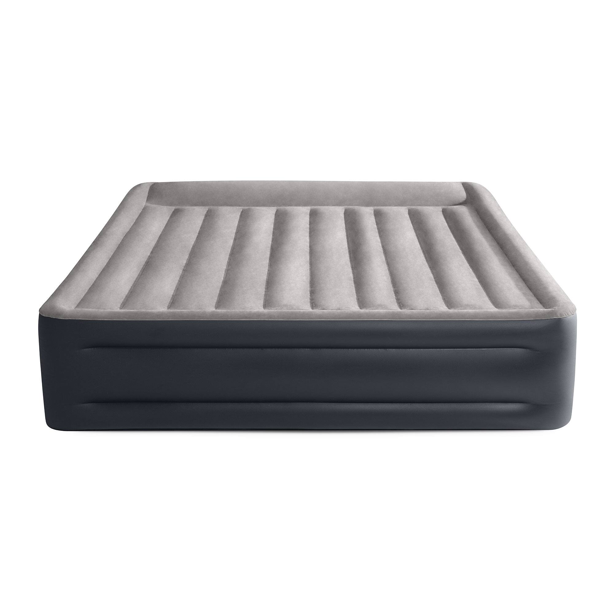 Intex Dura Beam Plus Deluxe Blow Up Air Mattress Bed with Built In Pump ...