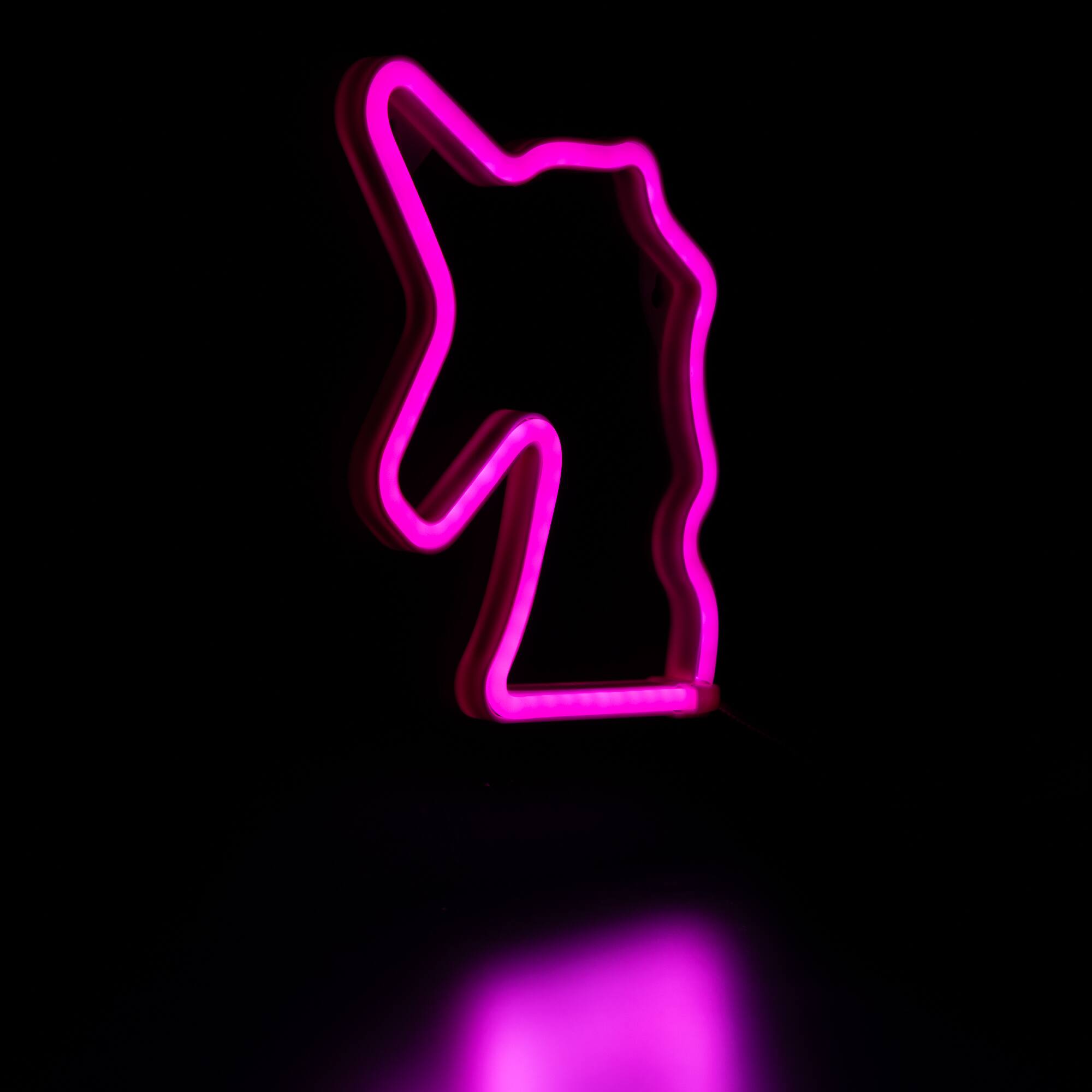 Northlight LED Unicorn Neon Lighted Wall Art 9" Pink 33377735 - Best Buy