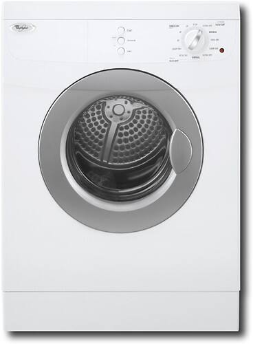 Whirlpool 3.8 Cu. Ft. 11 Cycle Super Capacity Electric Dryer White ...