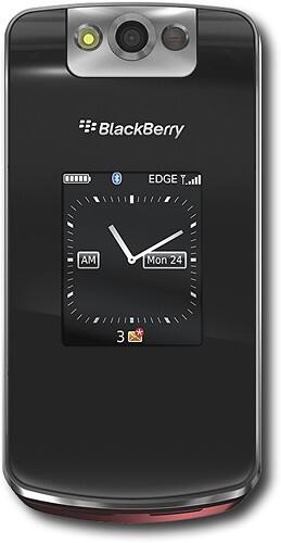Best Buy: T-Mobile BlackBerry Pearl Flip Cell Phone Red 8220
