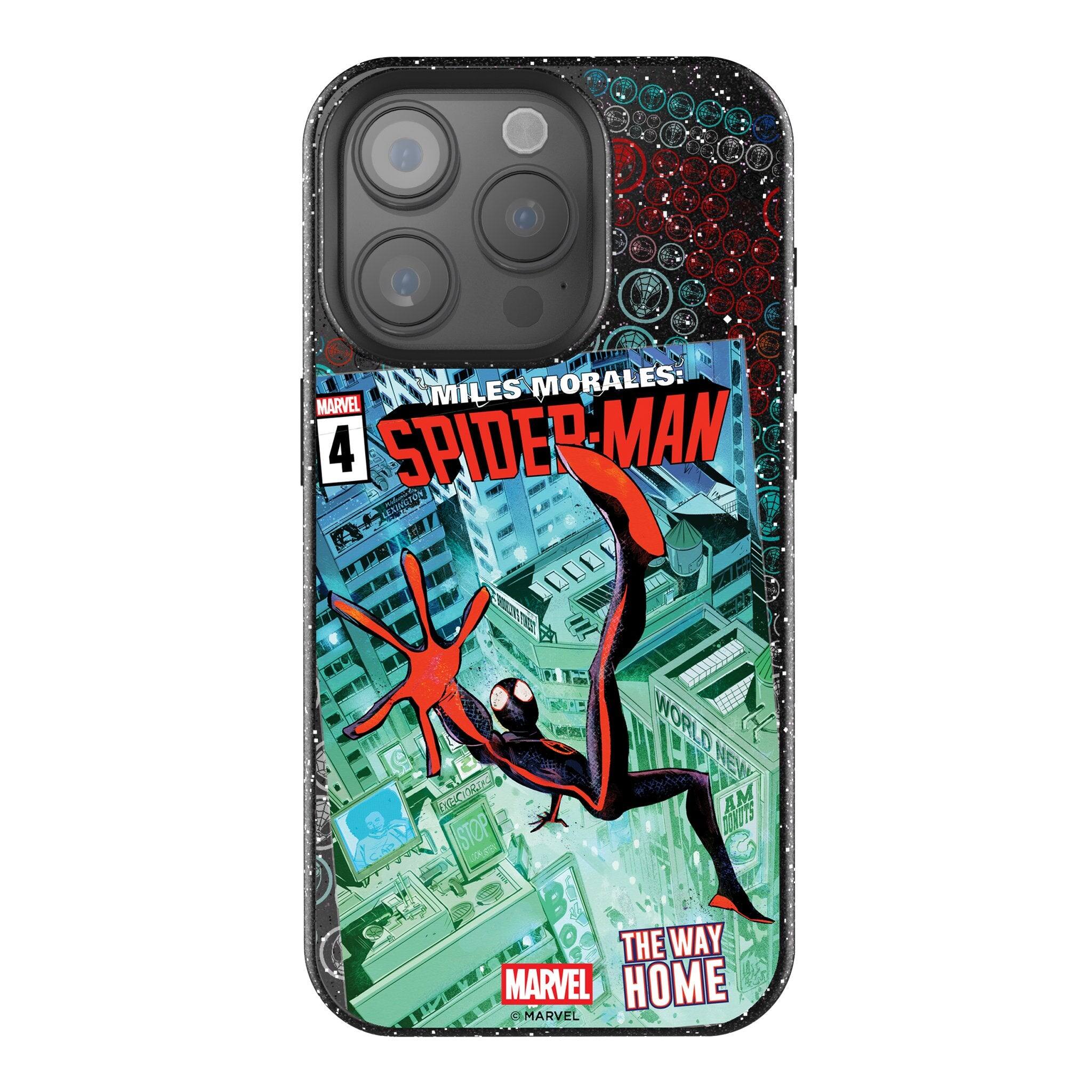 Keyscaper Marvel Classic Cover Black Bling Phone Case Apple iPhone 16 ...