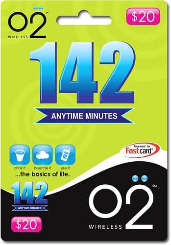 Customer Reviews: O2 Wireless $20 Airtime Card LOCUS O2 CARD - Best Buy