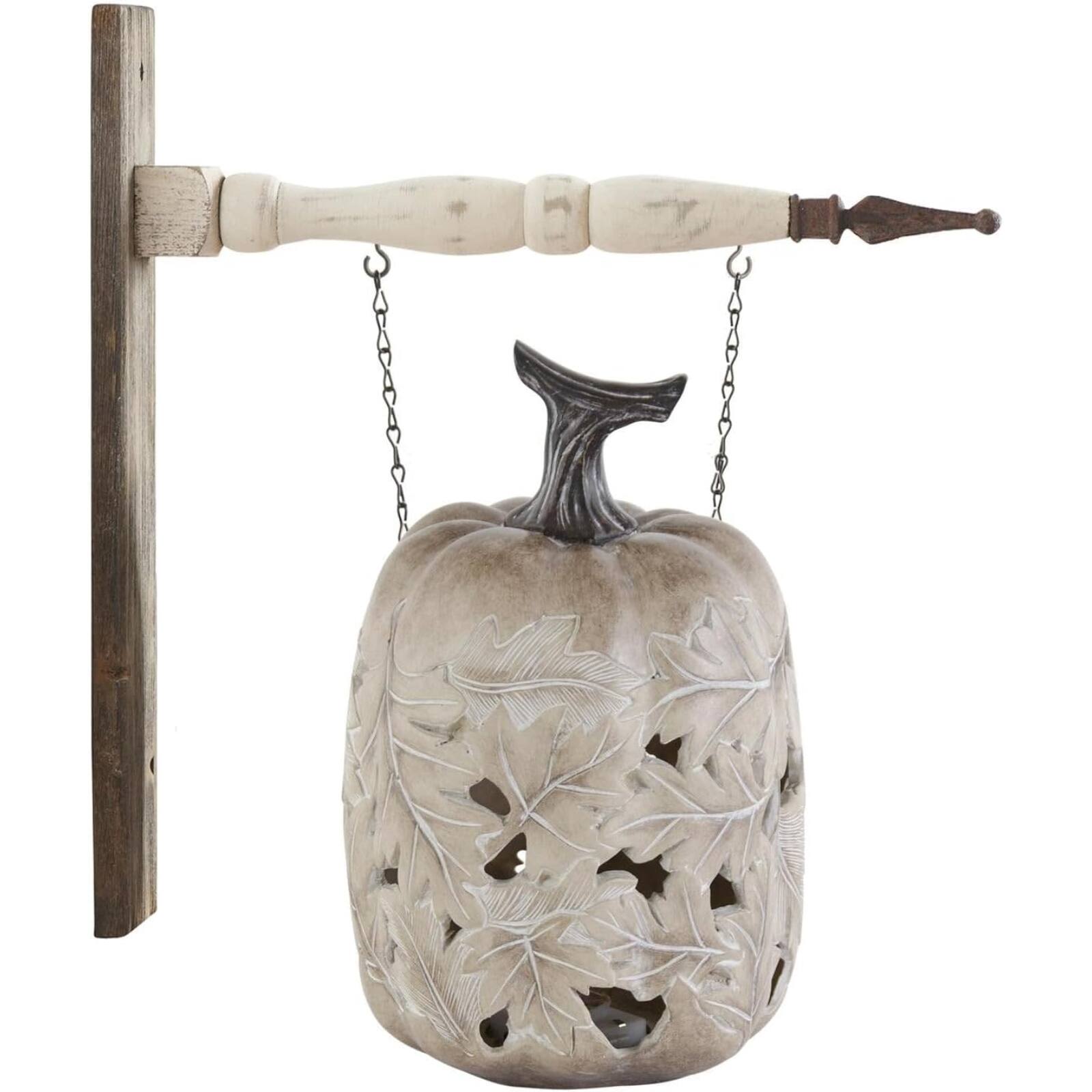 K&K Interiors LED Pumpkins with Maple Leaf Cutout Arrow Replacement ...