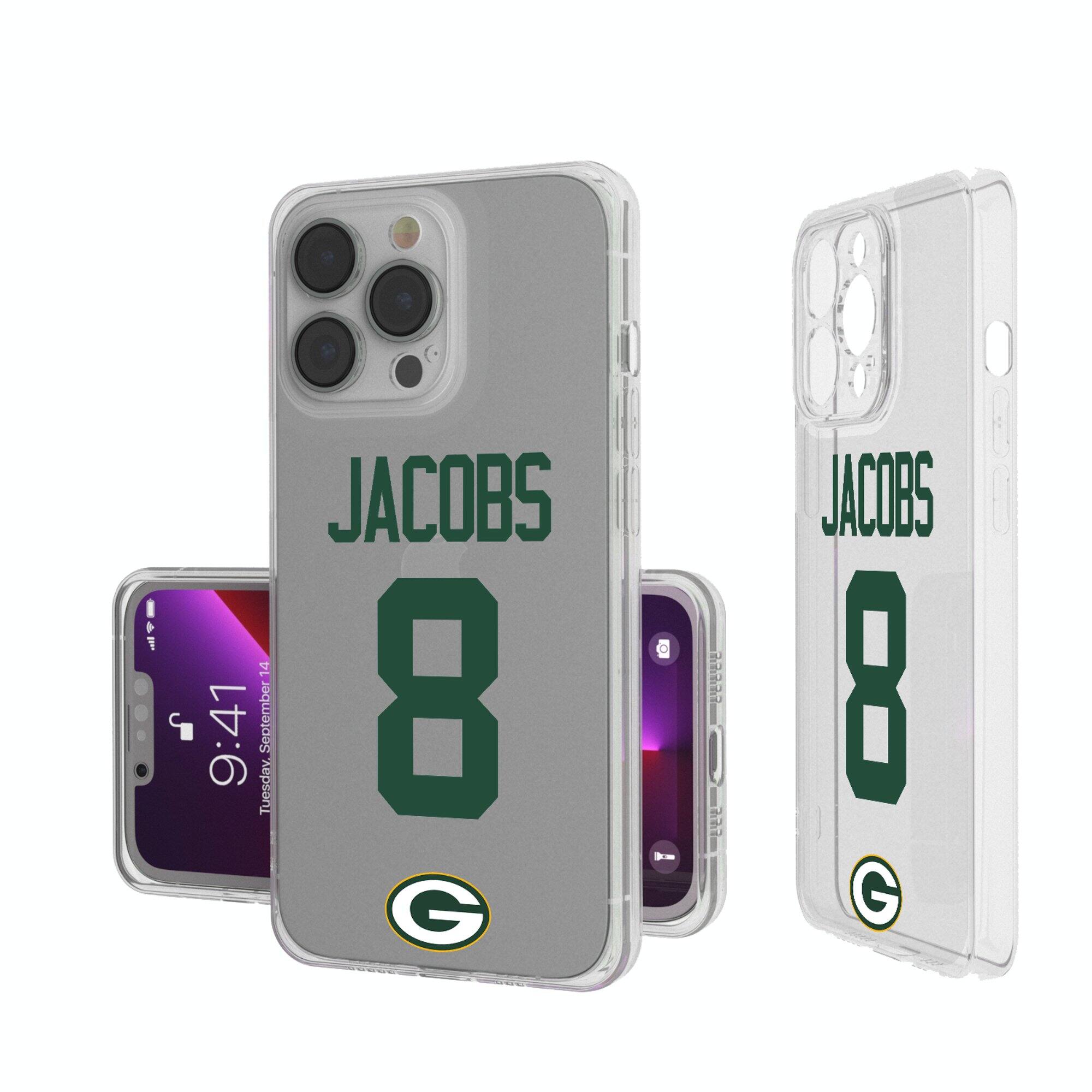 Keyscaper NFL Josh Jacobs Green Bay Packers iPhone Clear Case 13 Pro Multicolor 202412558 - Best Buy