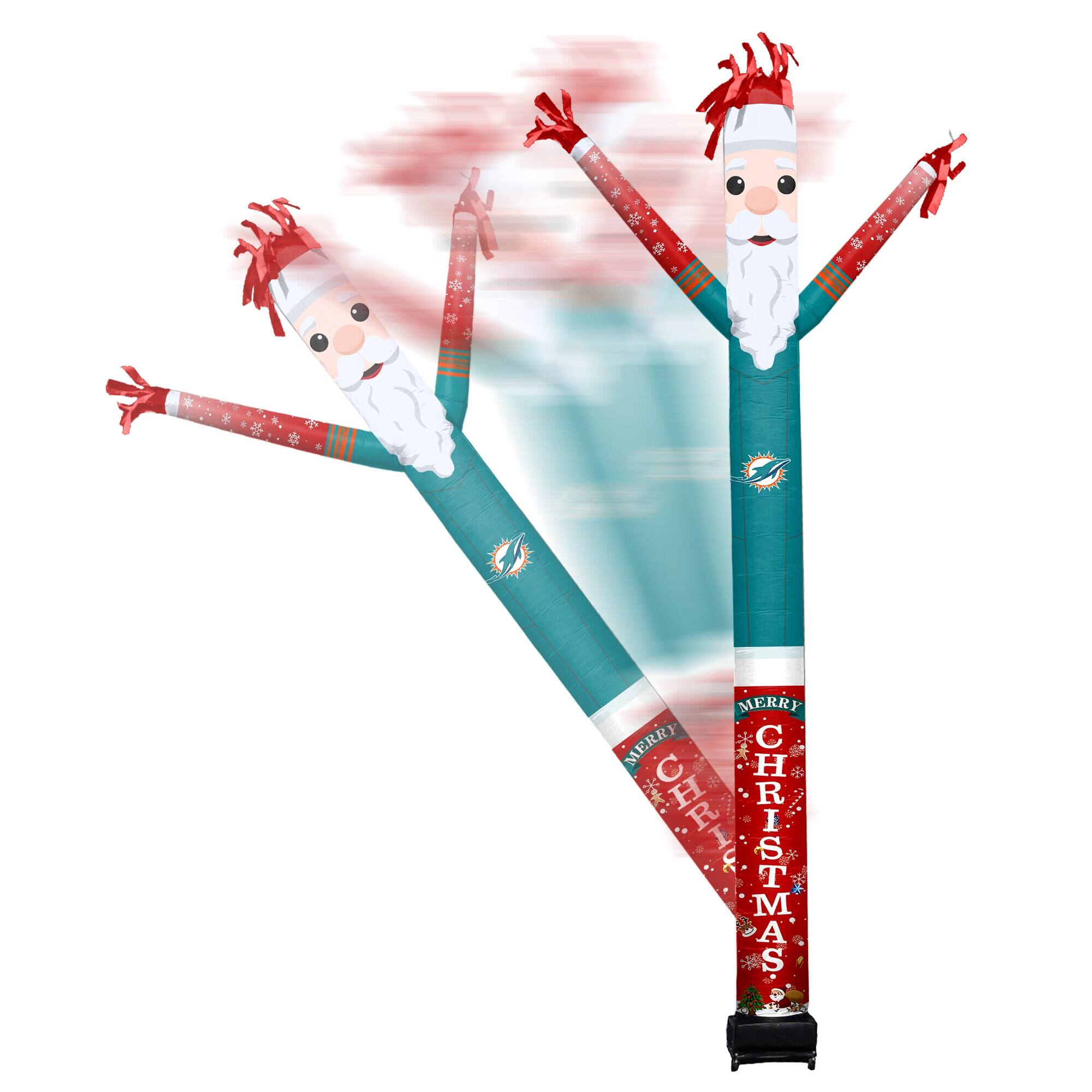 Sporticulture Miami Dolphins Santa Claus Inflatable Crazy Sports Fan ...
