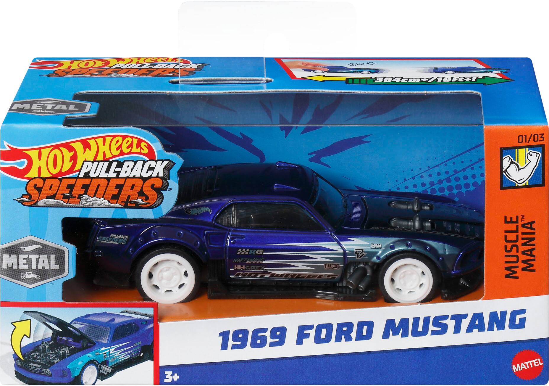 Hot Wheels 1:43 Scale Pull Back Speeders Styles May Vary HYT45 - Best Buy