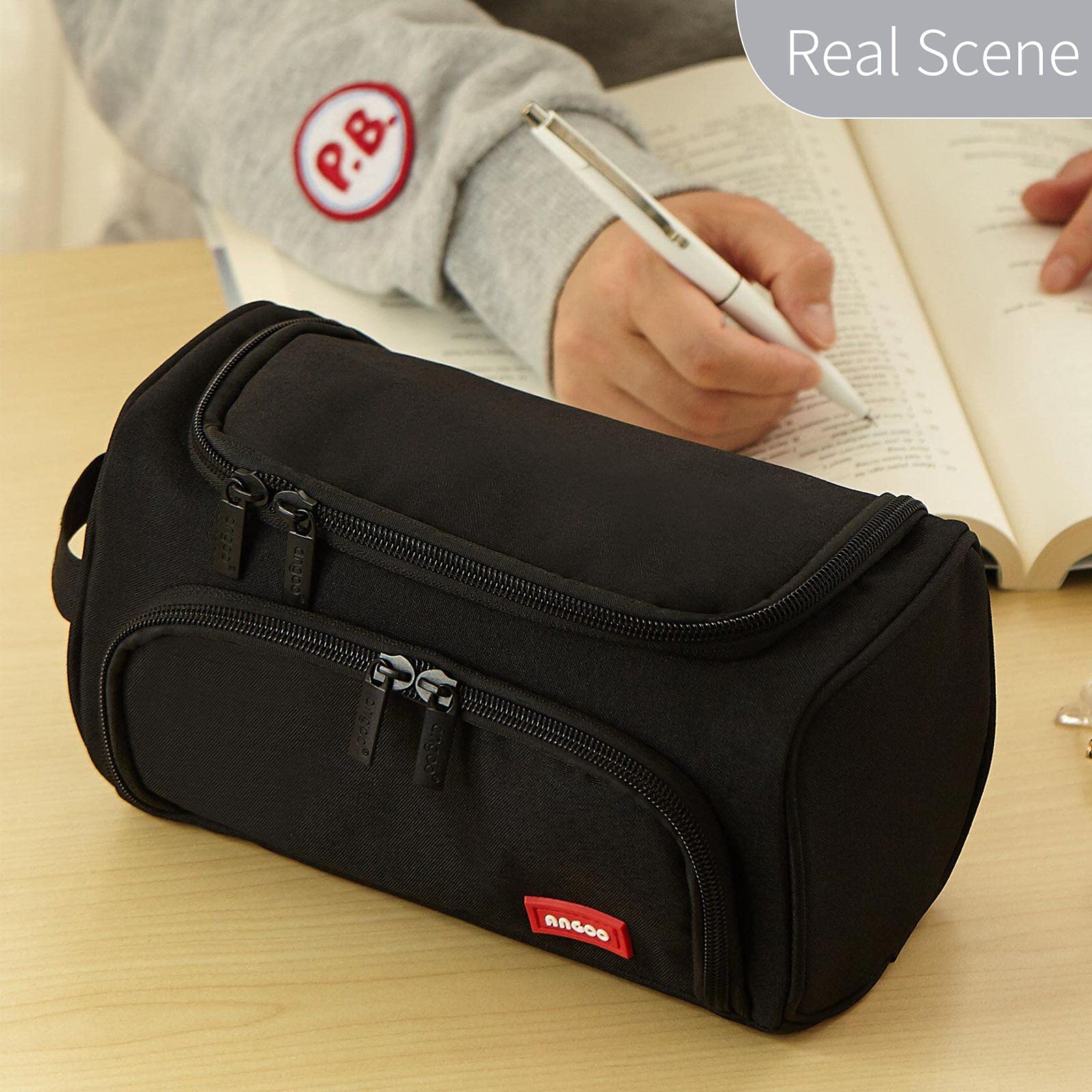 Paradigms Interiors Big Capacity Pencil Case High Large Storage Pouch ...