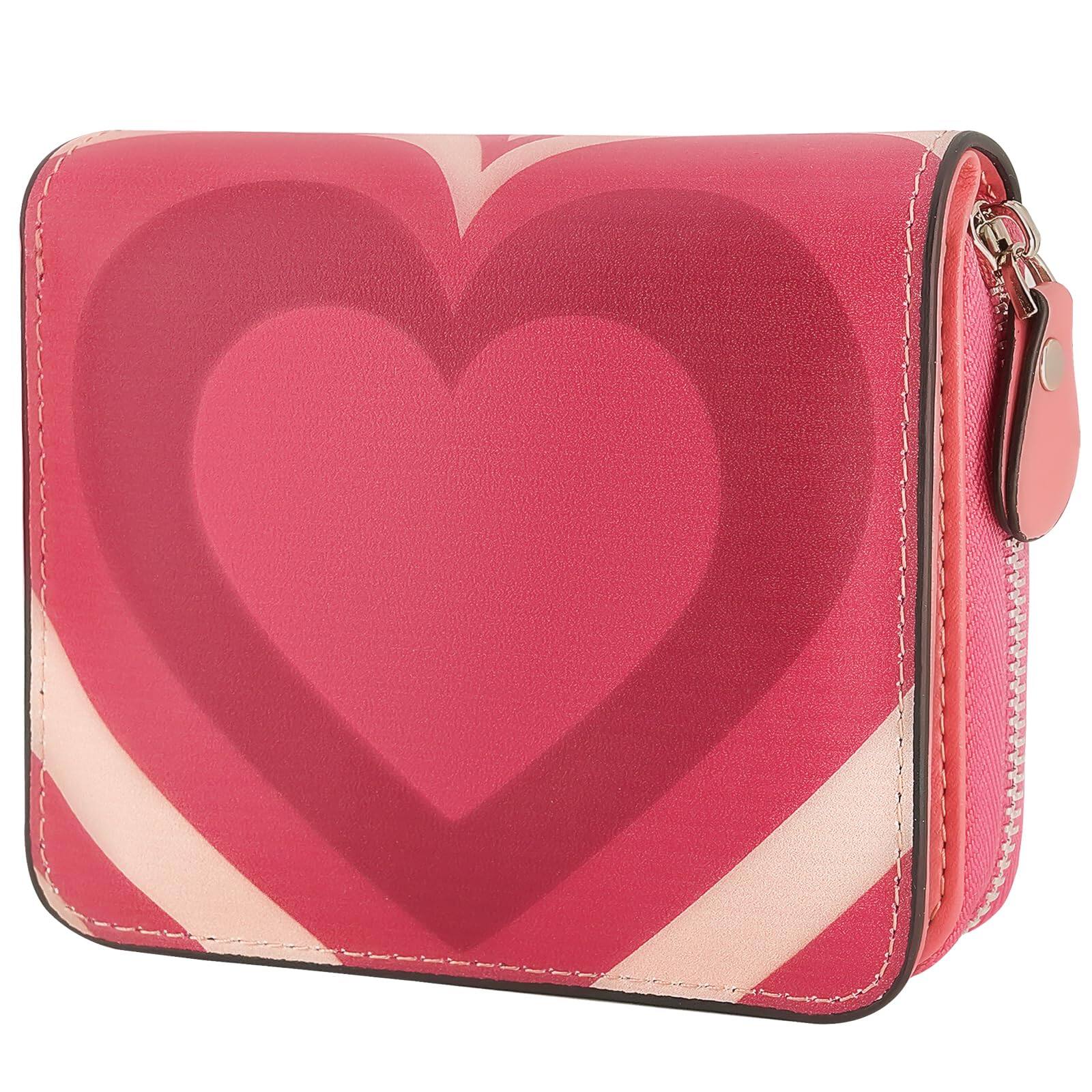 Jadie Link Small Wallet Women Genuine Leather Rfid Blocking Credit Card ...