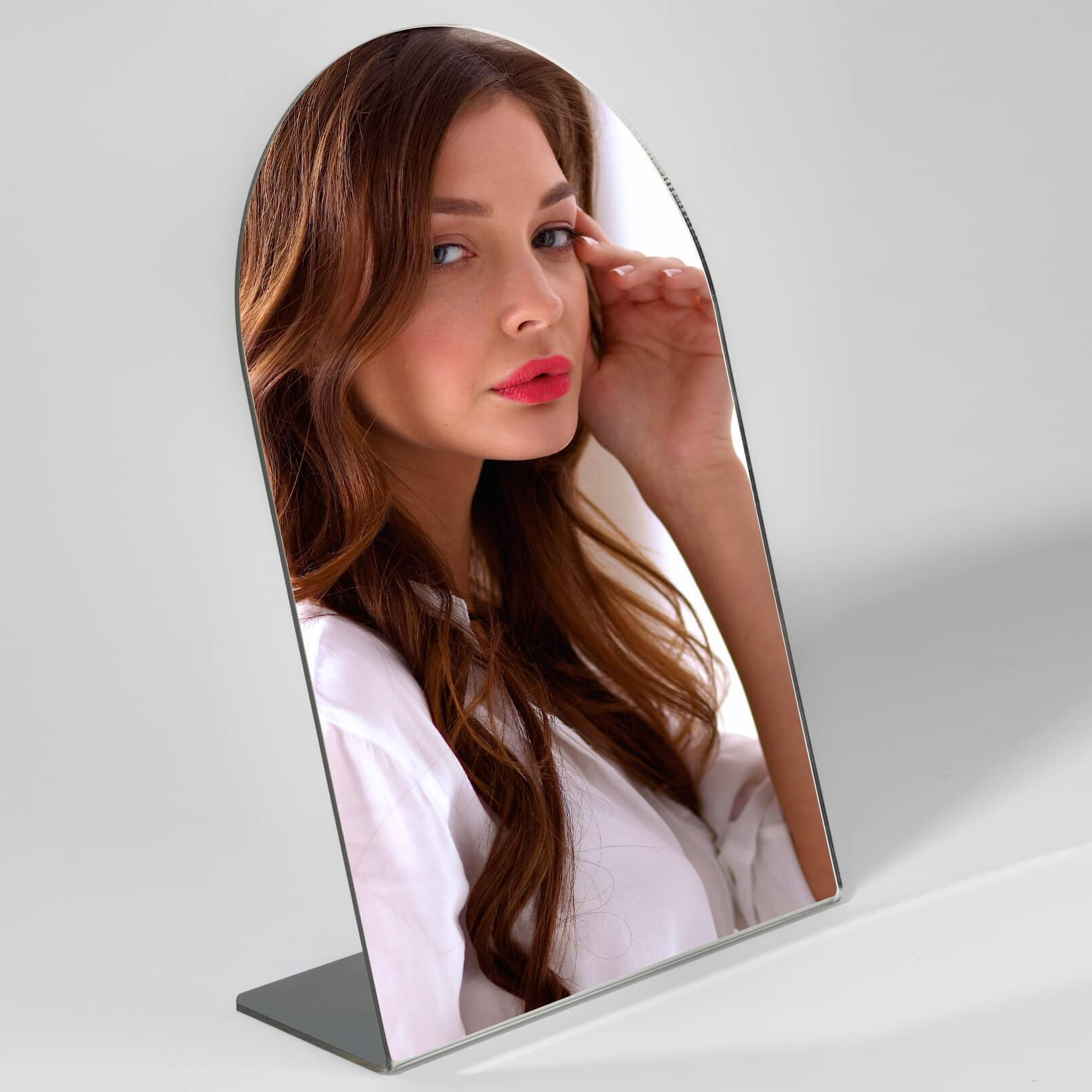 Pacoar Cade Table Mirror For Desk Vanity Mirrors Makeup Organizer ...
