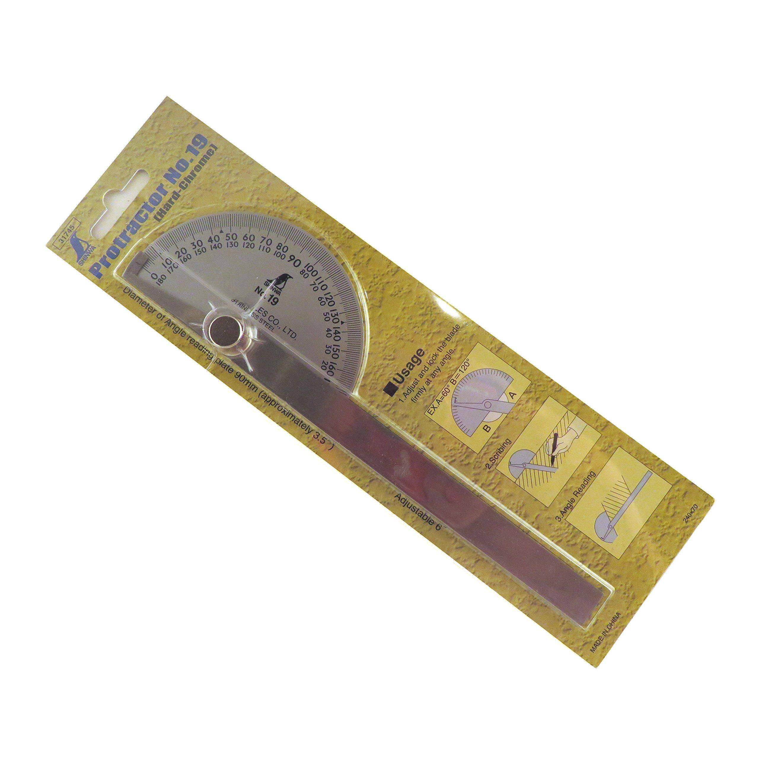 Dapper Styles Steel Protractor Degrees With Round Head Default RU ...