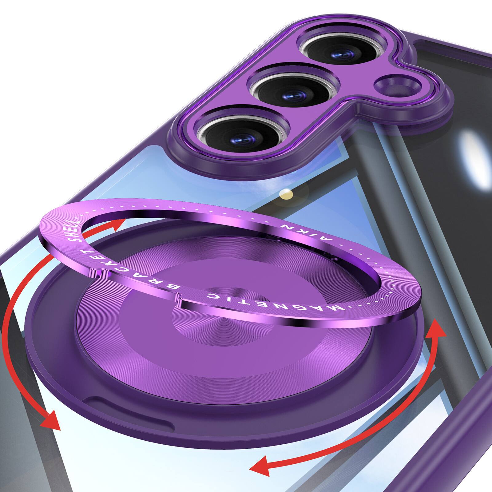 Dteck Magnetic Case for Samsung Galaxy S26 with Built in Lens Protector ...