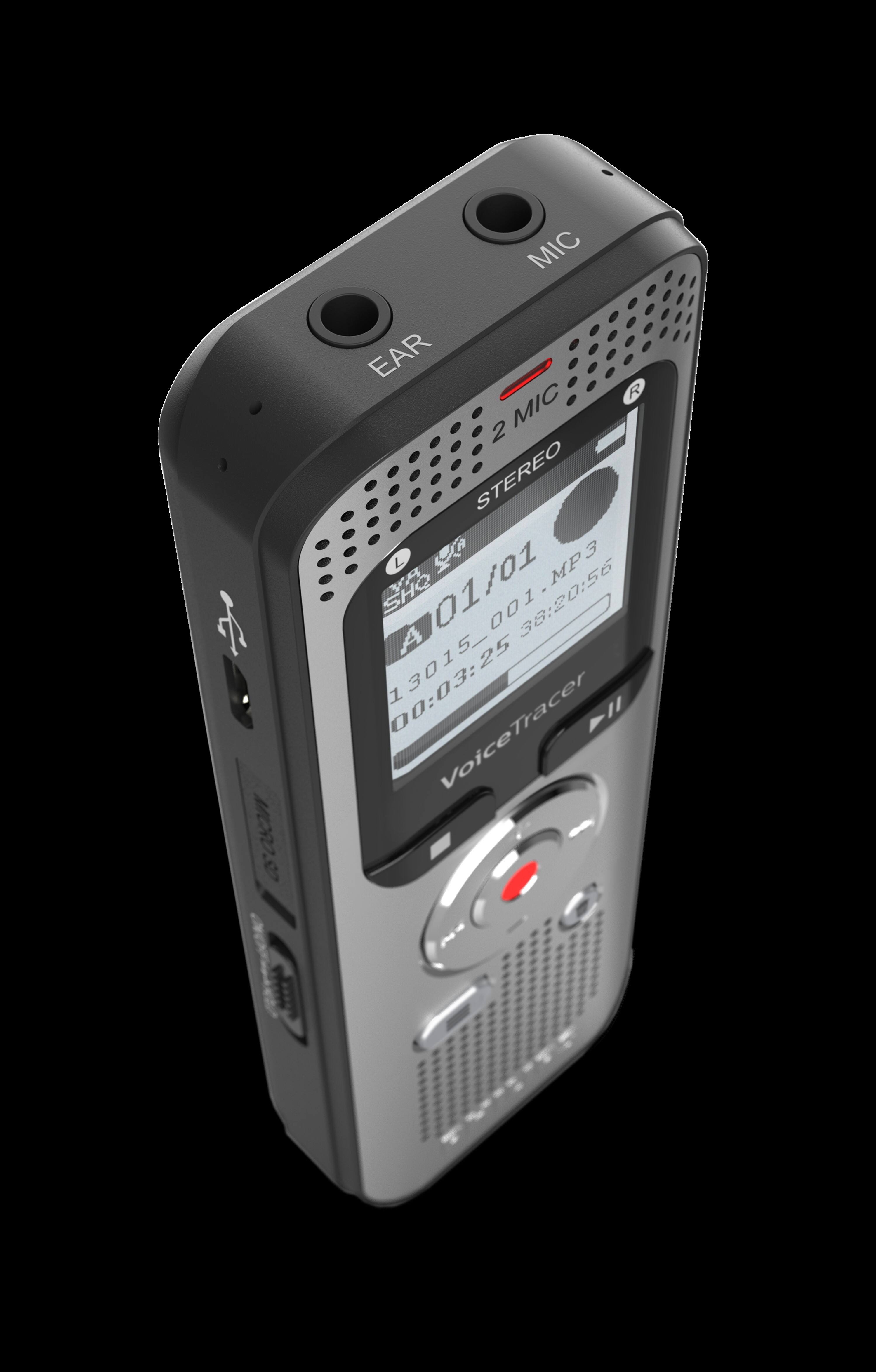 Philips VoiceTracer DVT2015 8GB Voice Recorder with Sembly Cloud Speech-to-Text Software DVT2015 ...