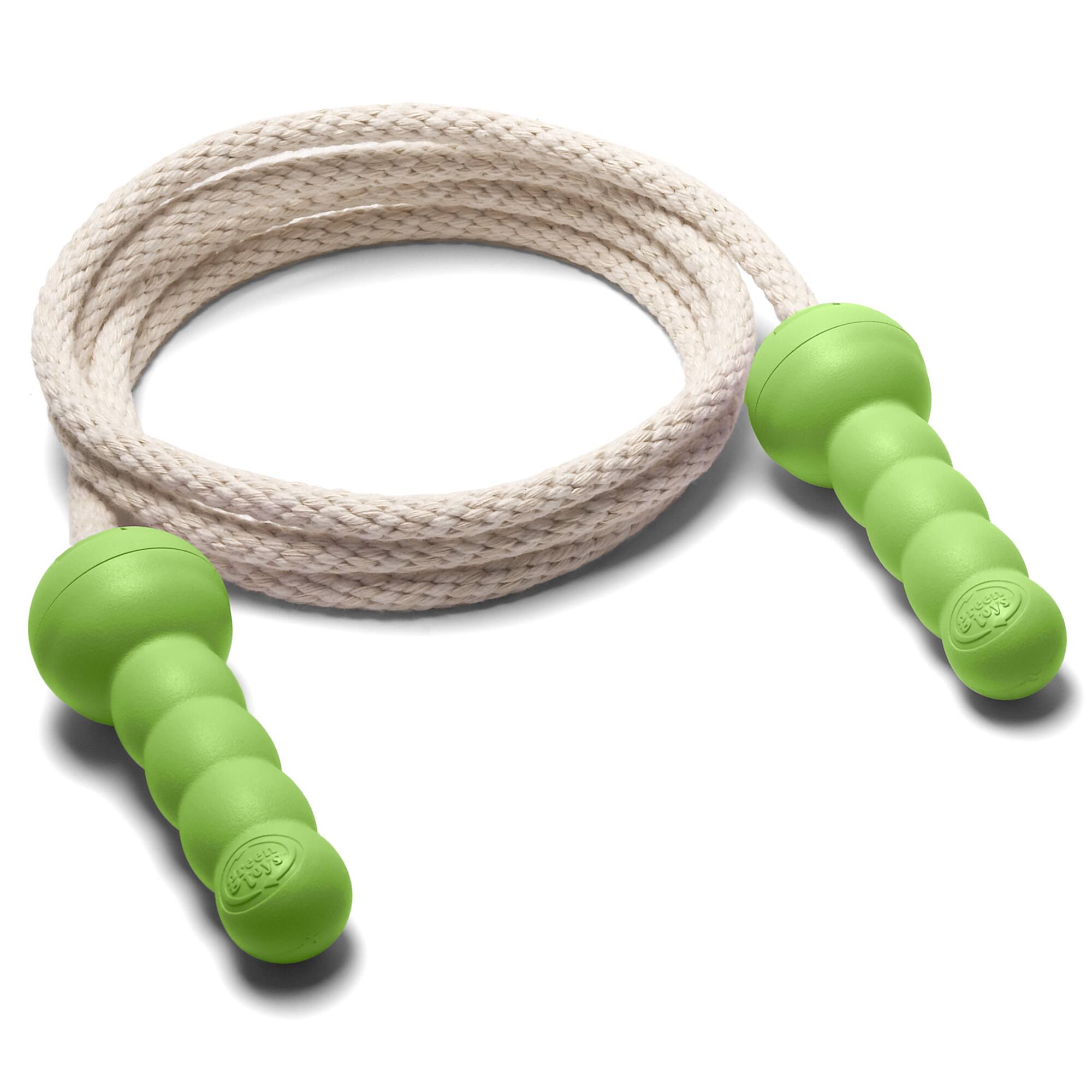 Green Toys Green Toy: Jump Rope Green & White, Indoor & Outdoor ...