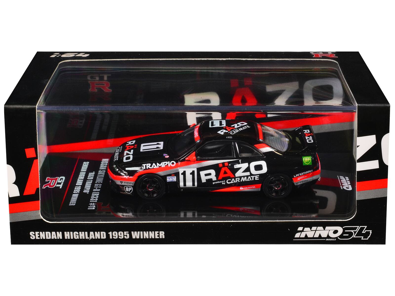 Inno Models Nissan Skyline GT R R33 RHD #11 Razo Trampio N1 Super ...