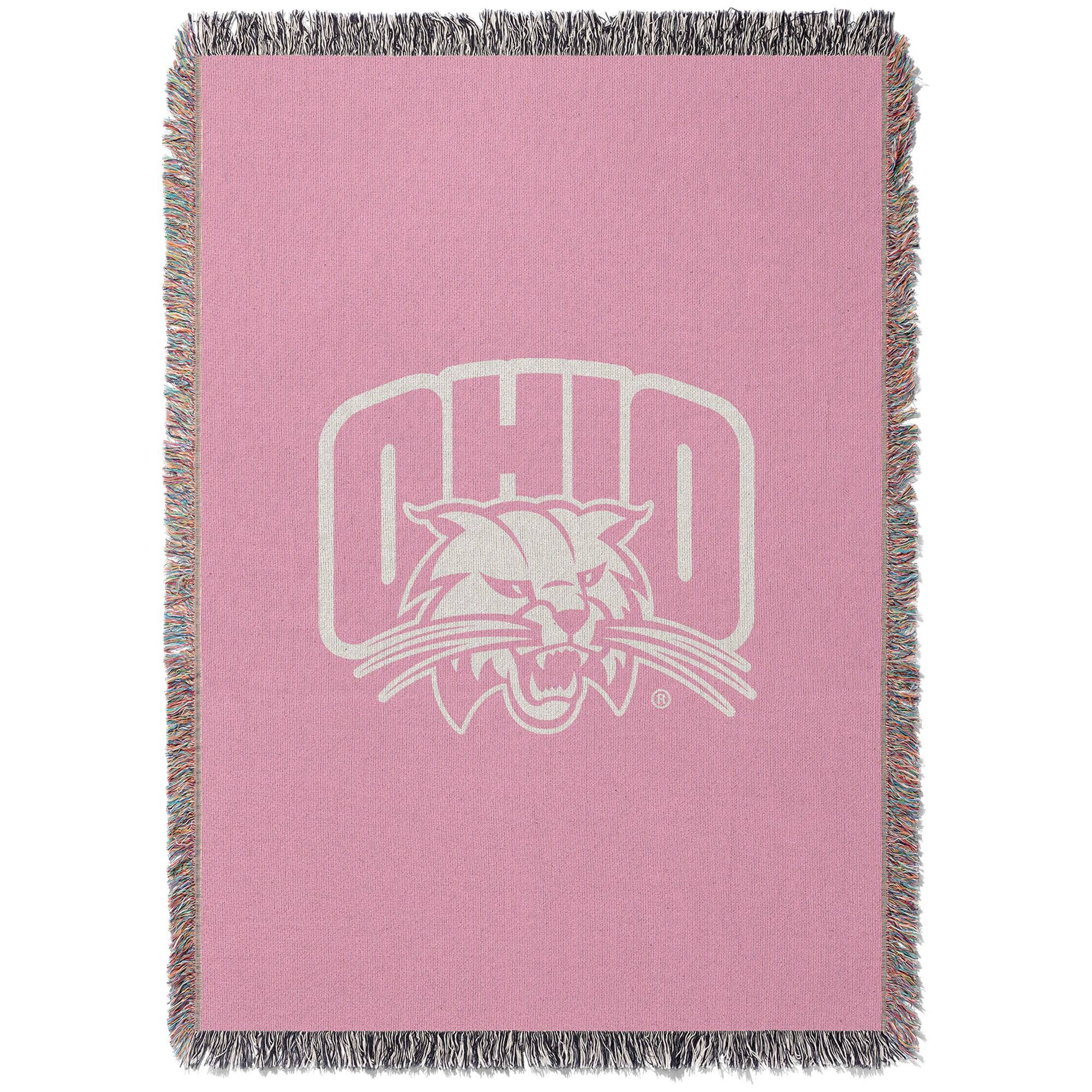 Woven Chad & Jake - Ohio Bobcats Blanket - Pink 200797862 - buy duvet ...