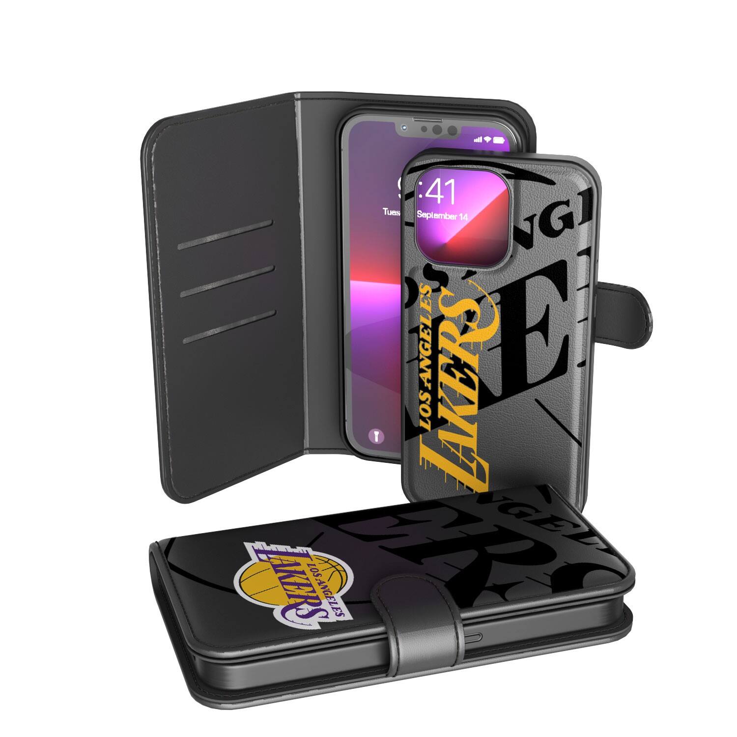 Keyscaper NBA Los Angeles Lakers iPhone Wallet Case 14 Pro Max ...