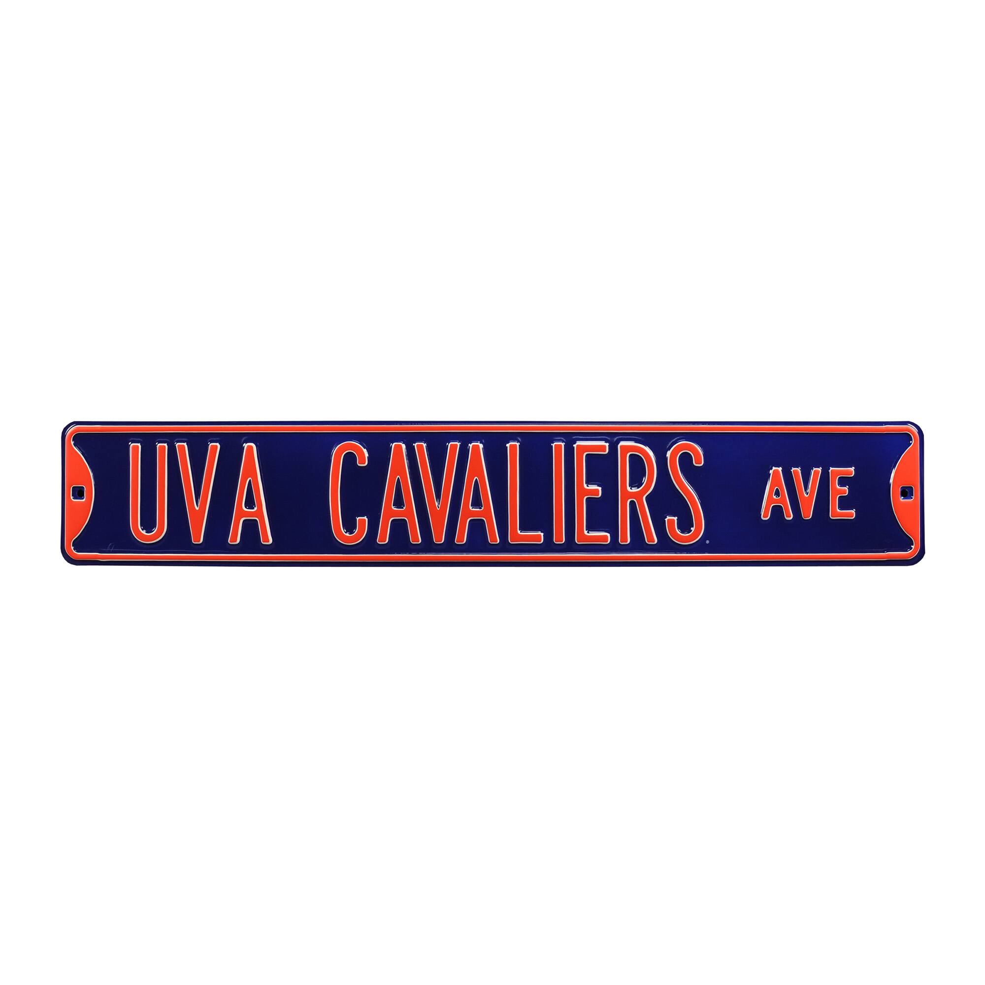 Authentic Street Signs Virginia Cavaliers 6" x 36" College Ave Street ...