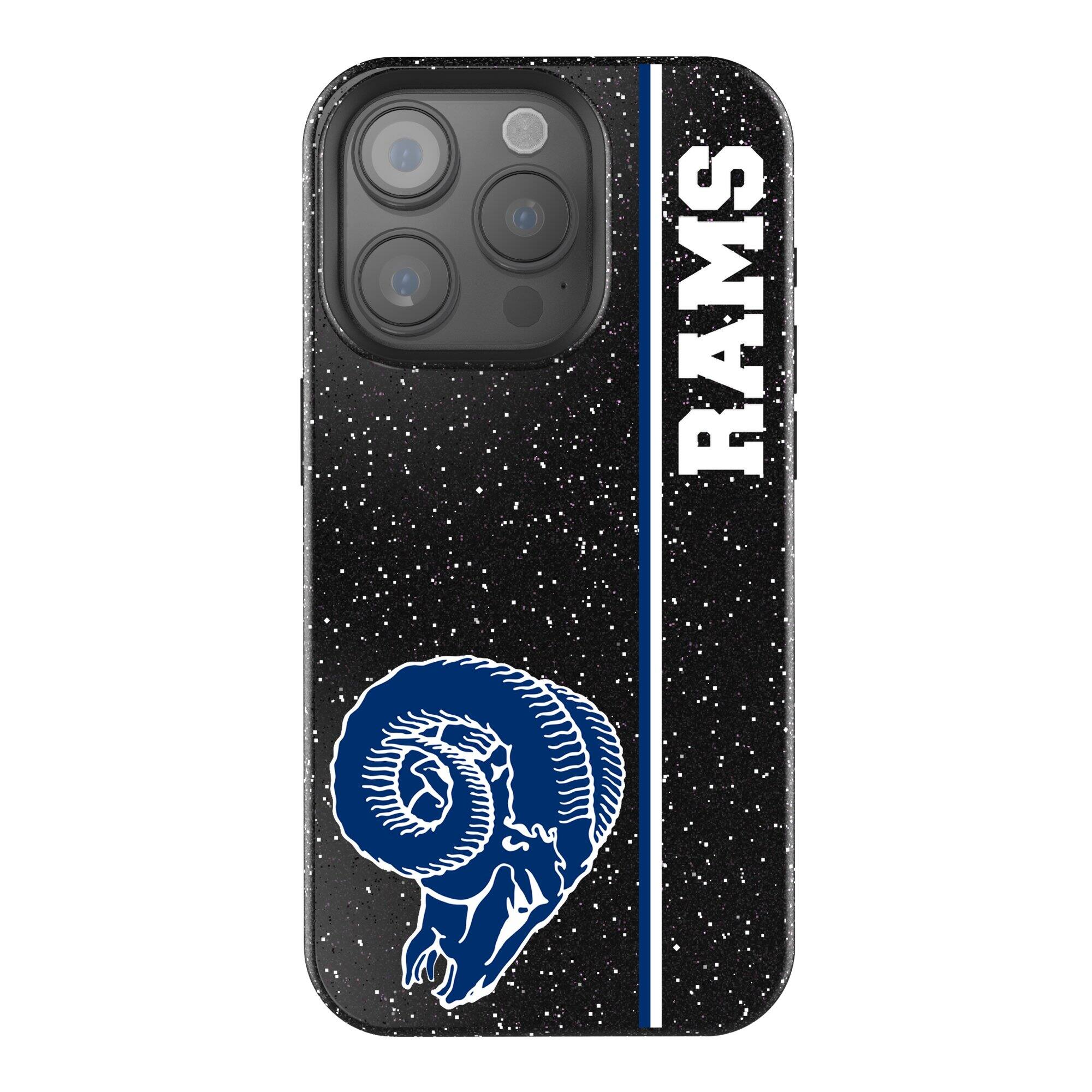 Keyscaper NFL Los Angeles Rams iPhone Bling Case 14 Pro Black 202264126 ...