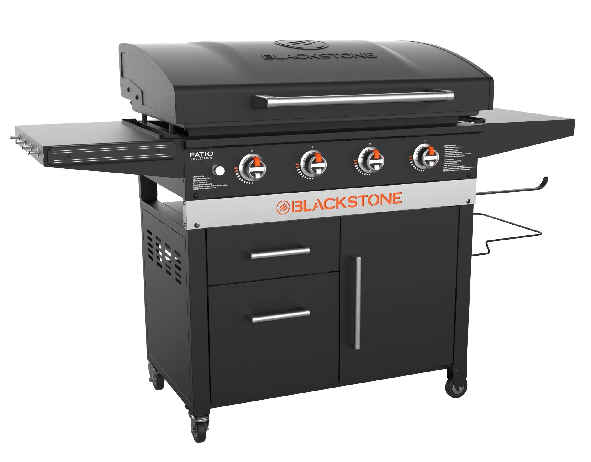 Best Buy: Blackstone 36-in. Outdoor Griddle Cabinet w/drawers Black 2078