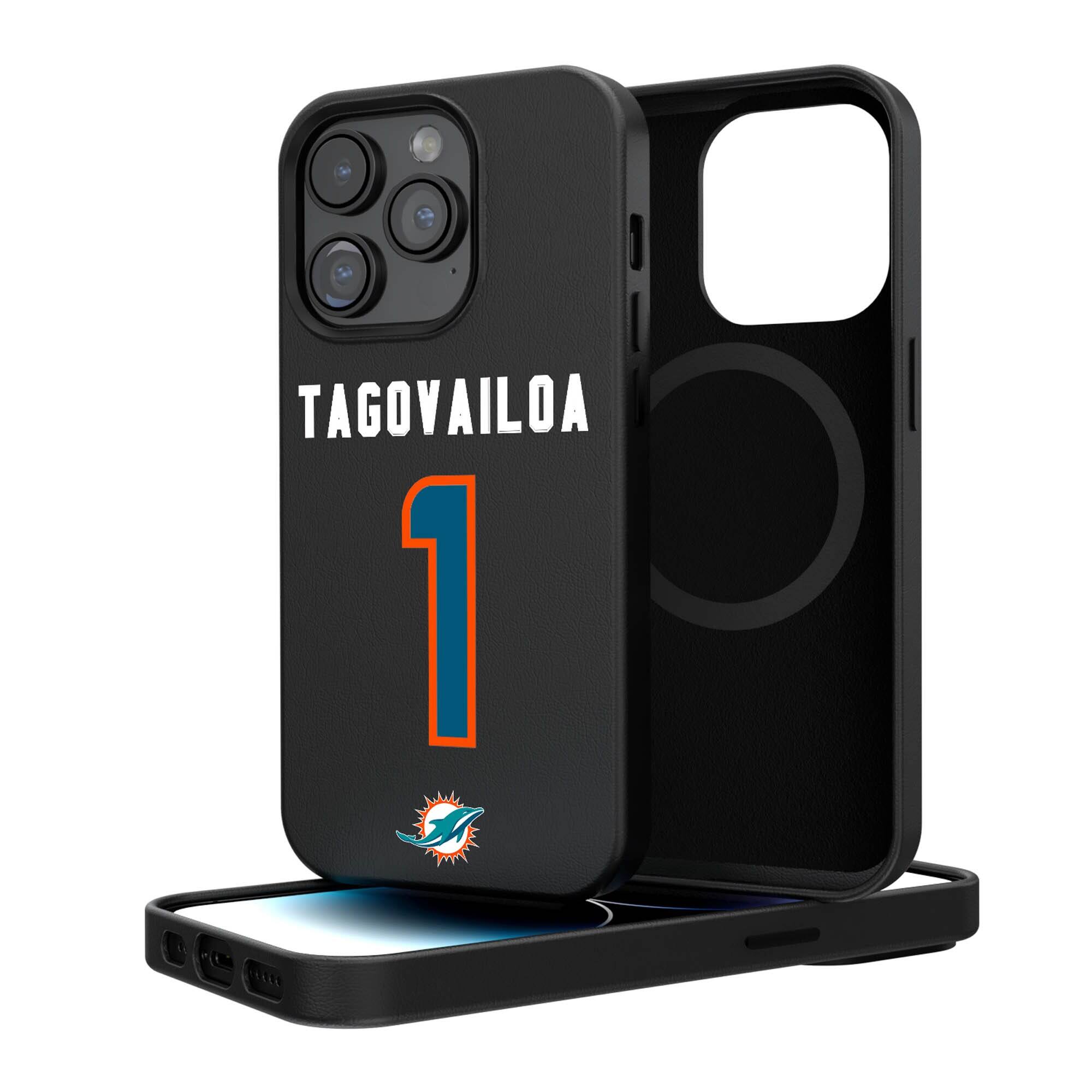 Keyscaper NFL Tua Tagovailoa Miami Dolphins iPhone Magnetic Bump Case ...