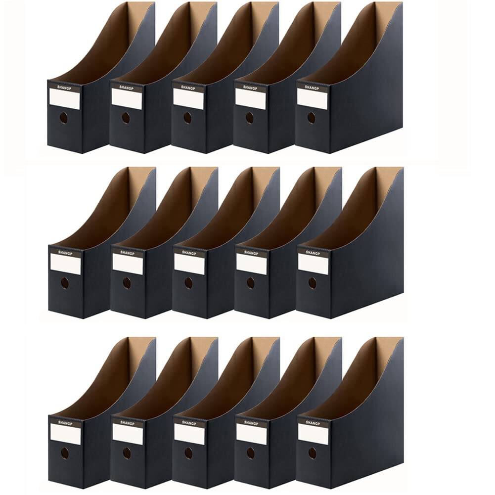 Dazzling Pops - Foldable Desk File Holder Organizer Sturdy Cardboard ...