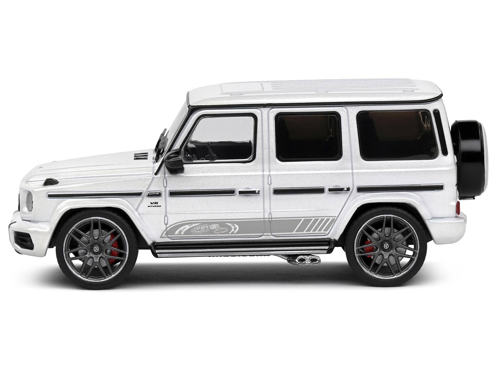 2022 Mercedes Benz AMG G63 Diamond with Graphics 1/43 Diecast Model Car ...